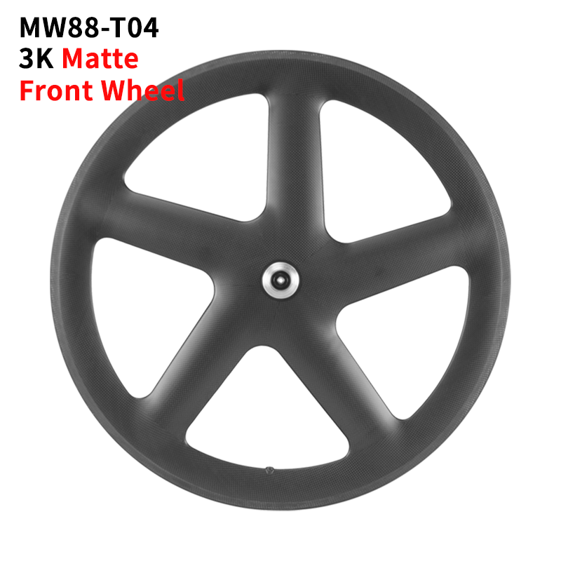 Full Carbon 5 Spoke Track Wheels 3K Matte Glossy – Meinierbikes